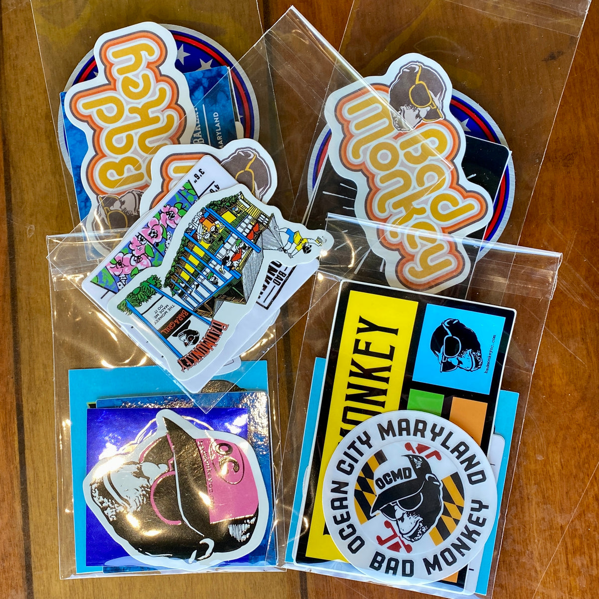 STICKERS – Bad Monkey OC