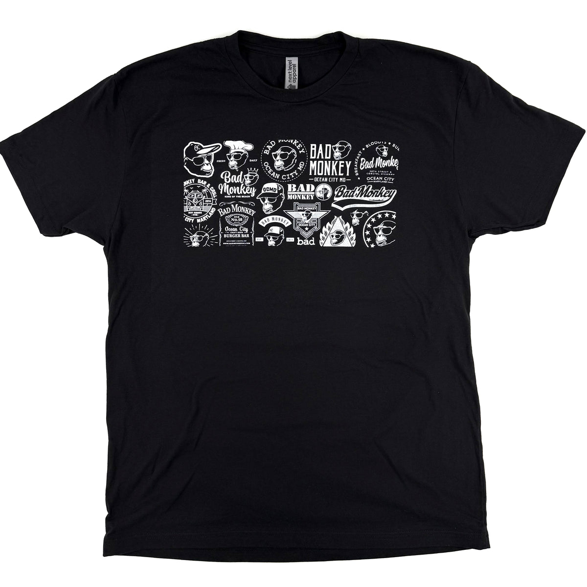 Bad Monkey Mash Up Short Sleeve T-shirt – Bad Monkey OC