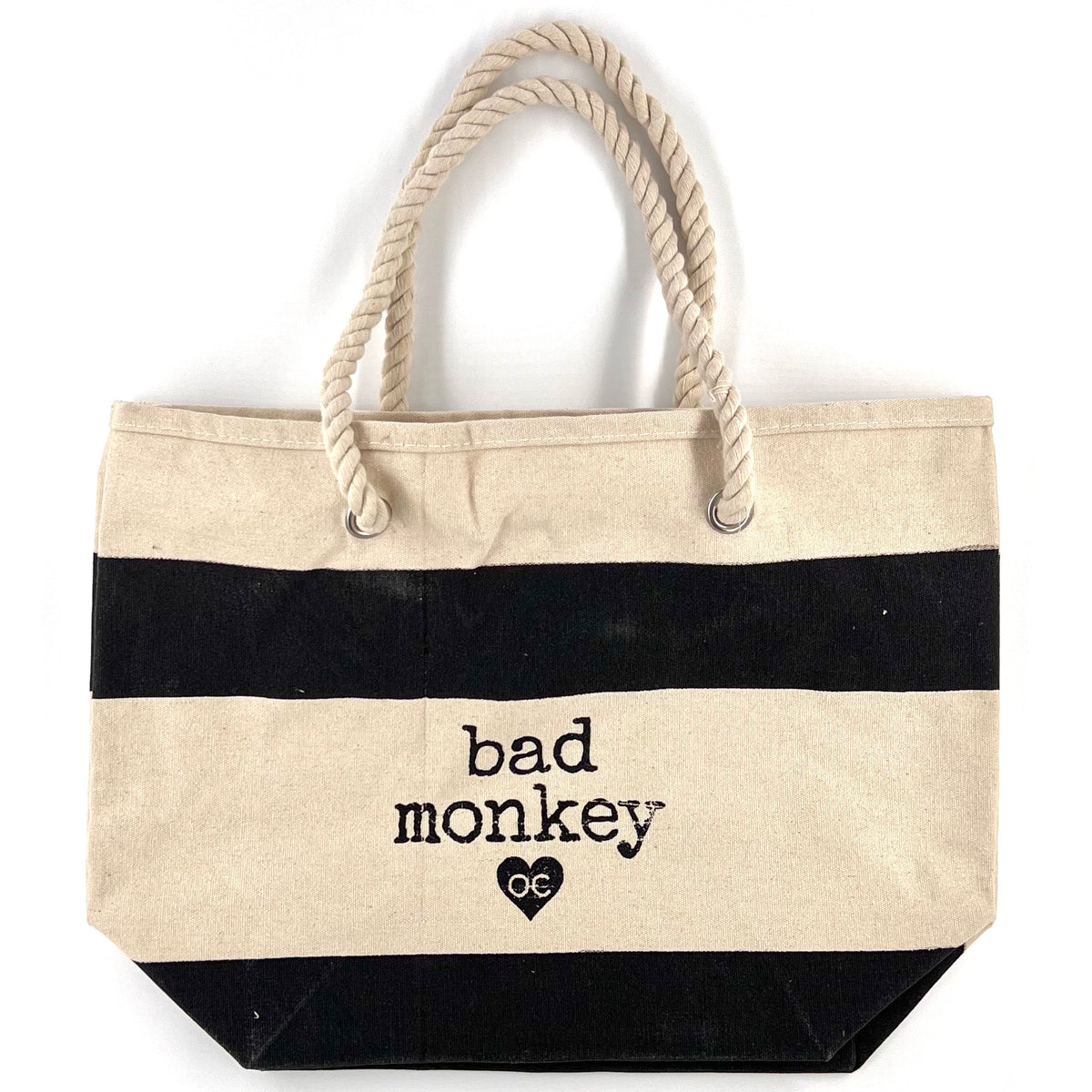 Bad Monkey Heart Beach Tote – Bad Monkey OC