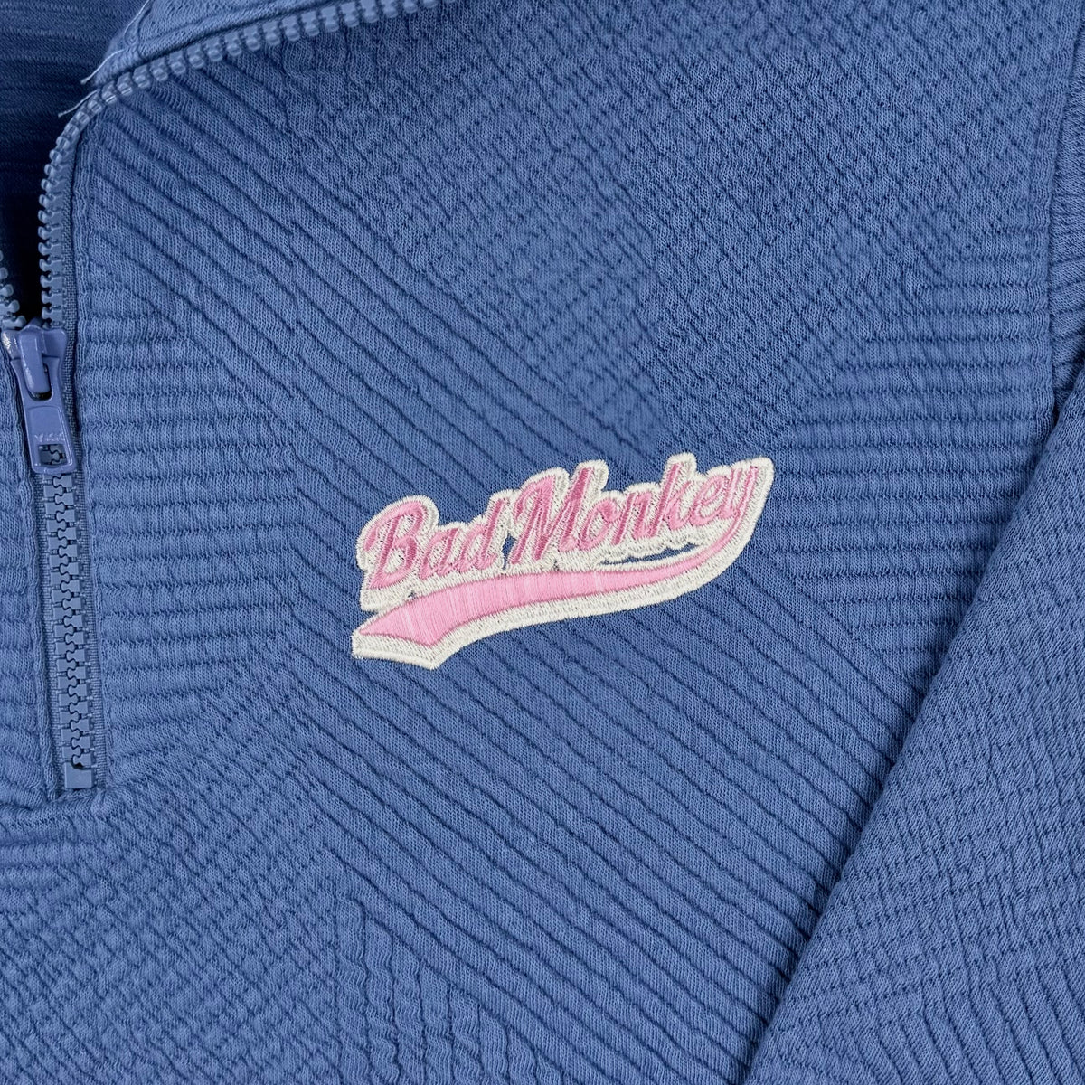 College Monkey Ladies 1/4 Zip Sweatshirt – Bad Monkey OC