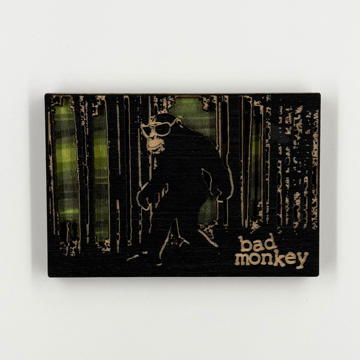 Bad Monkey Wooden Magnets – Bad Monkey OC