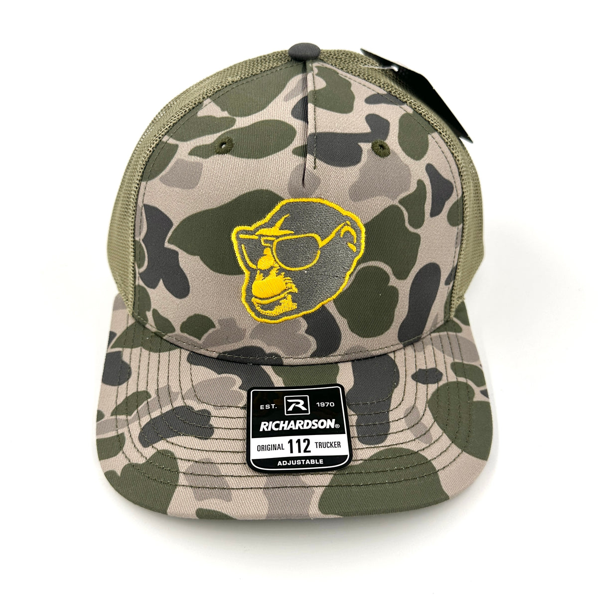 Monkey Head Duck Camo Hat – Bad Monkey OC